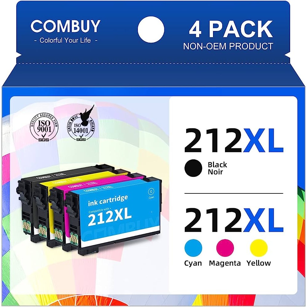 Epson 212XL ink cartridge Compatible value pack
