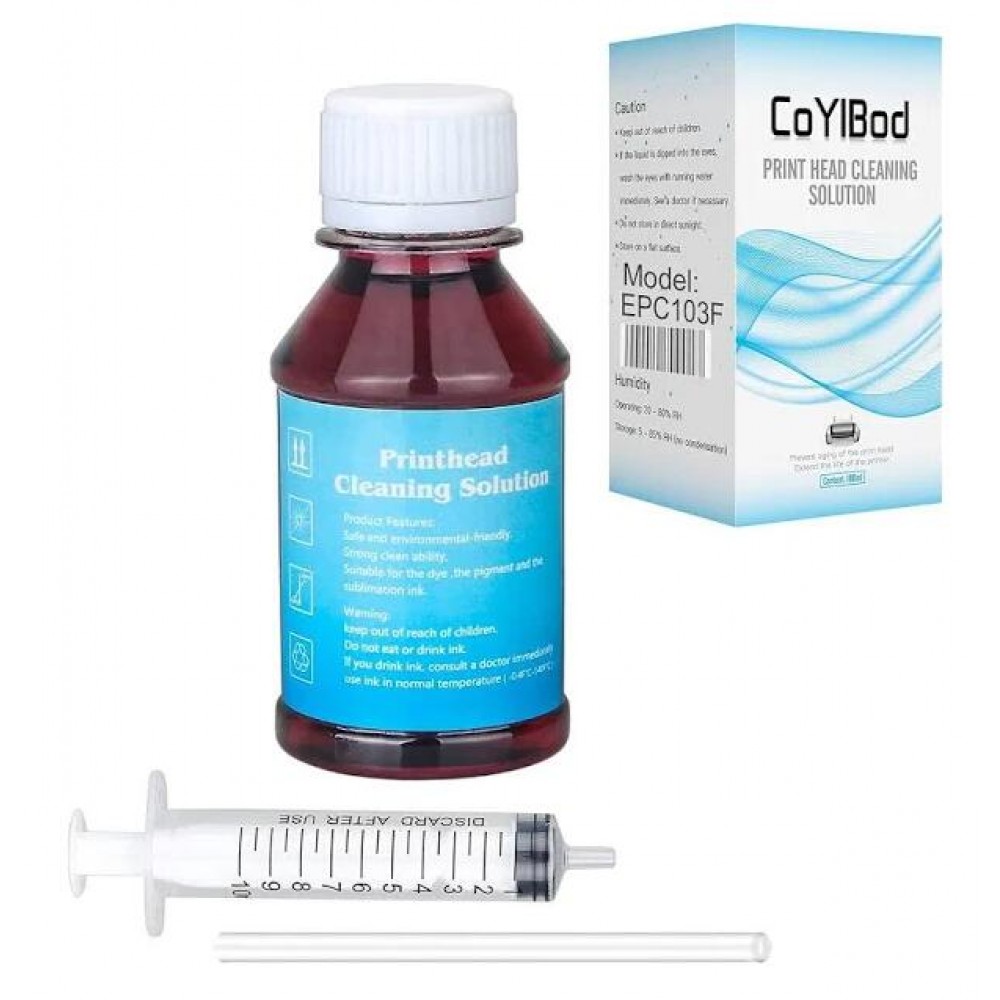 Inkjet print head cleaning set