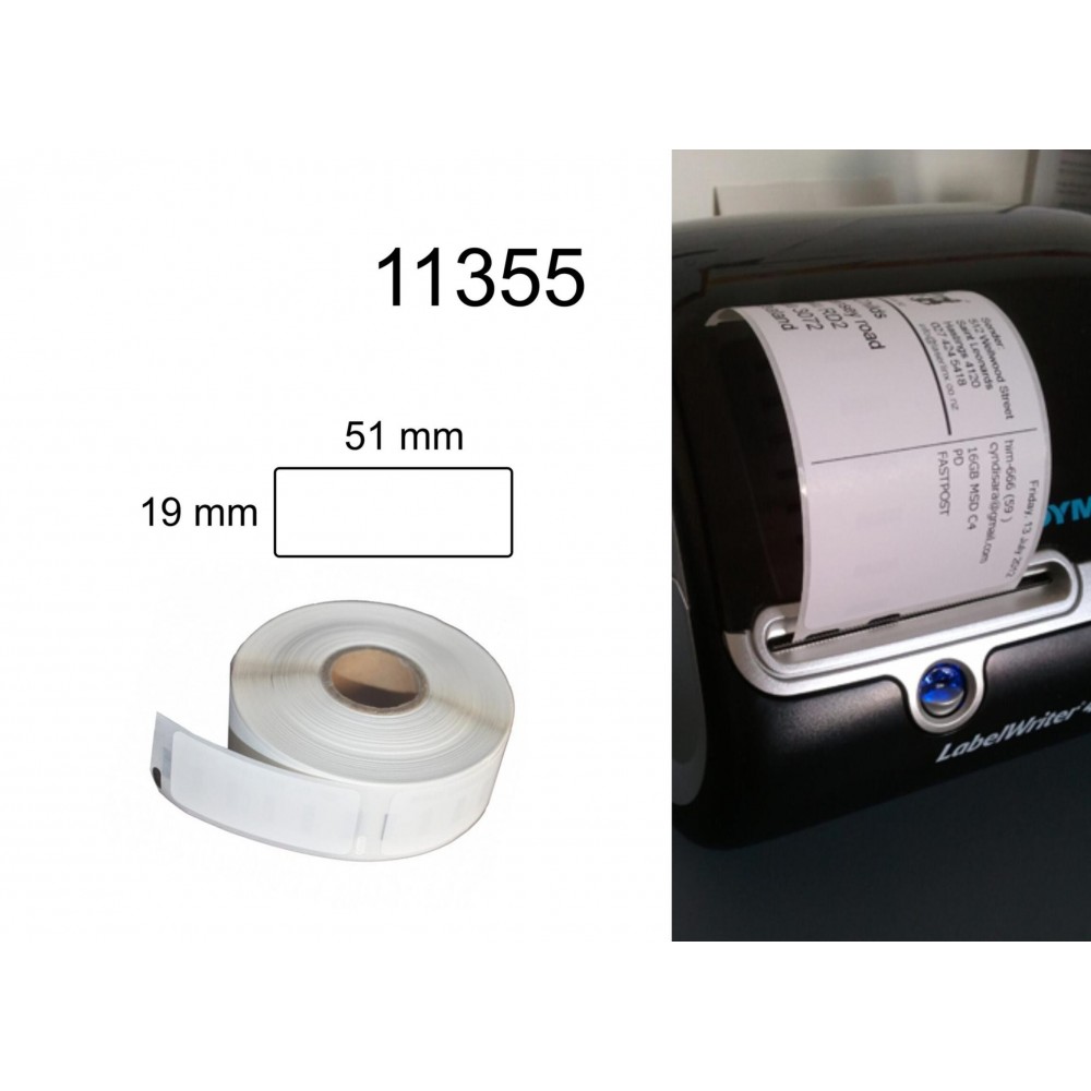 Dymo Label Labelwriter 11355 / S0722550 19X51mm